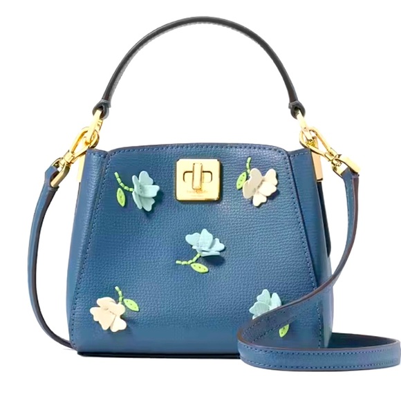 kate spade | Bags | New Kate Spade Phoebe Applique Mini Top Handle ...
